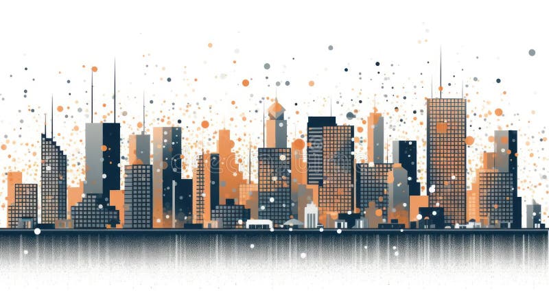 A Cityscape Icon Representing the Use of Urban Data in Big Data ...