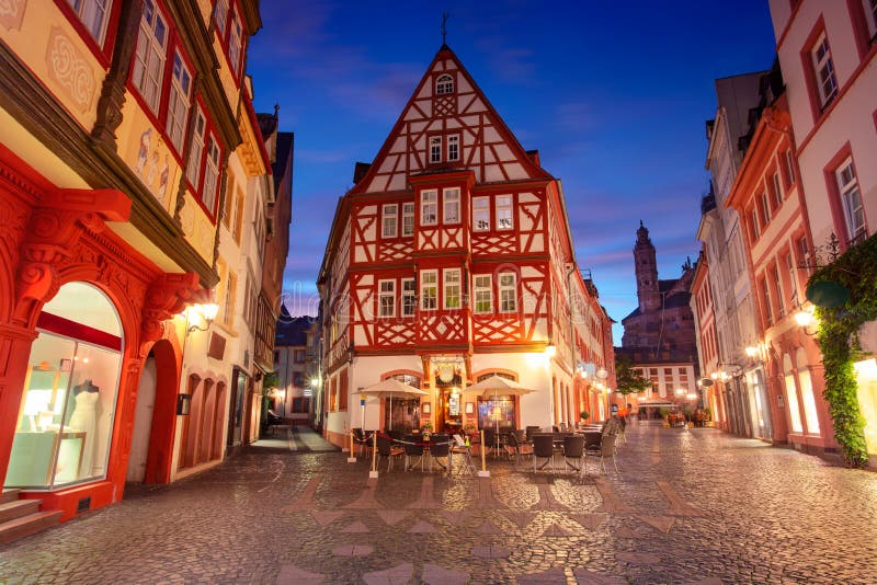 Mainz, Germany. stock photo. Image of cathedral, landmark - 192083460