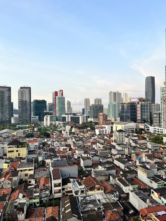 Jakarta building cityscape editorial photography. Image of vivid ...