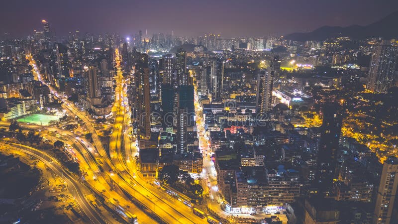 A Cityscape of the Kowloon City District Editorial Photography - Image ...