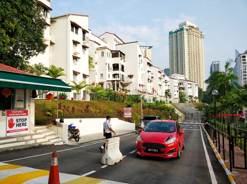 Cityscape of Kuala Lumpur. Beautiful Modern Developing City of Malaysia ...