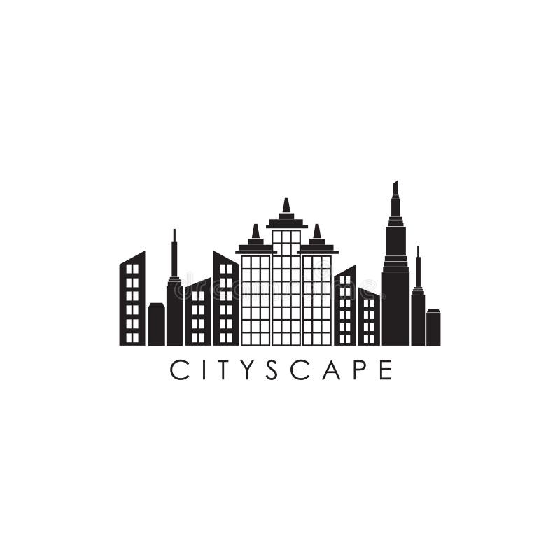 Cityscape Logo Design Vector Template Stock Vector - Illustration of ... Cityscape Logo Design Vector Template Stock Vector - Illustration of ...