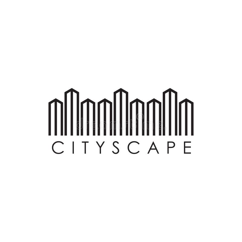 Cityscape Logo Design Vector Template Stock Vector - Illustration of ... Cityscape Logo Design Vector Template Stock Vector - Illustration of ...