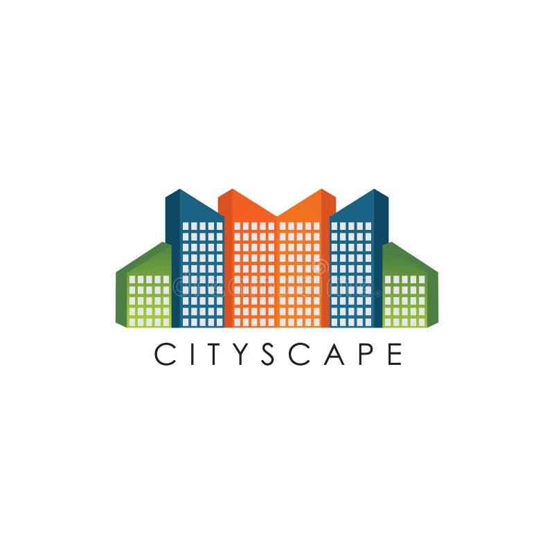Cityscape Logo Design Vector Template Stock Vector - Illustration of ... Cityscape Logo Design Vector Template Stock Vector - Illustration of ...