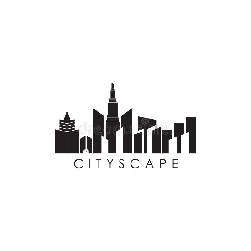 Cityscape Logo Design Vector Template Stock Vector - Illustration of ... Cityscape Logo Design Vector Template Stock Vector - Illustration of ...
