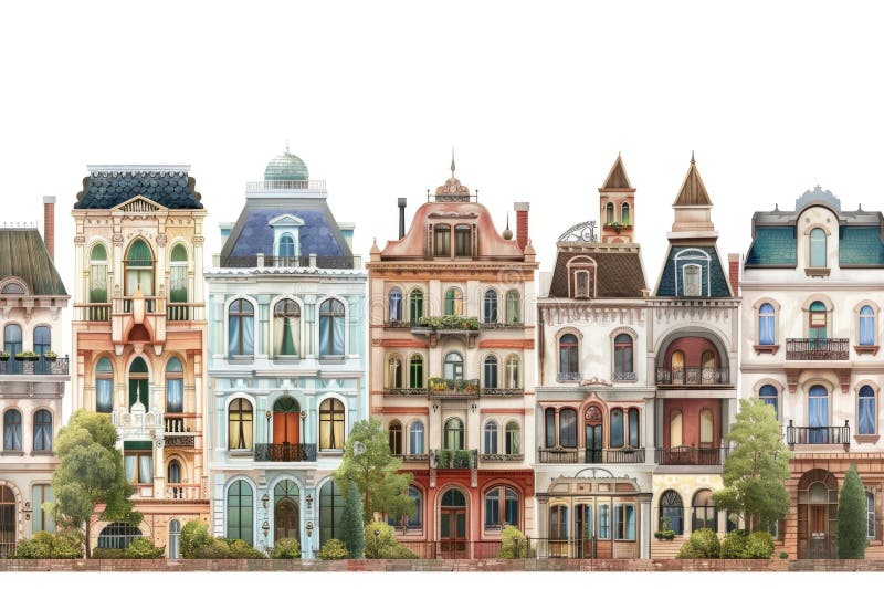 A Cityscape with Many Buildings and Windows, Suitable for Use in Urban ...