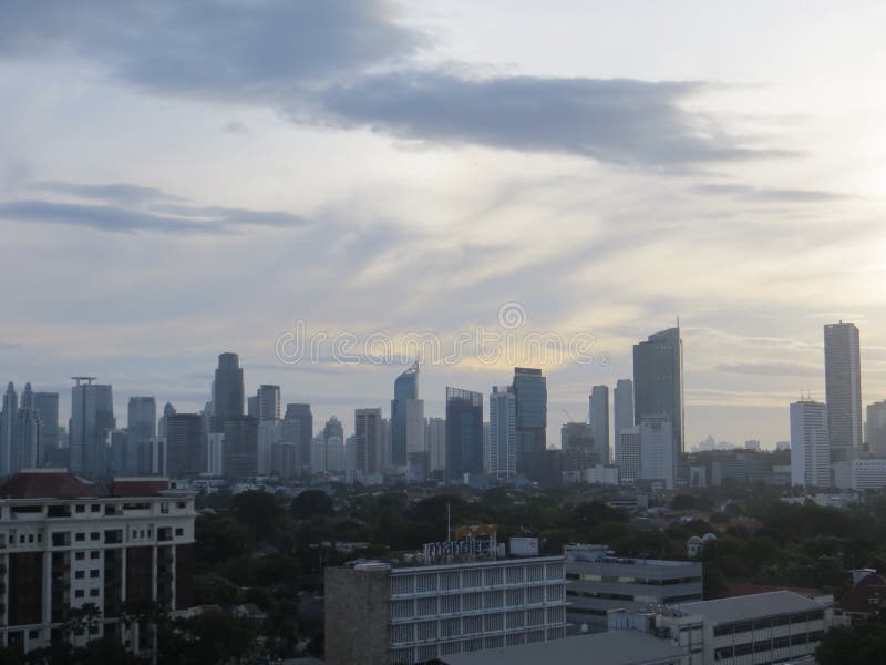 Cityscape of Menteng, Jakarta. Editorial Photography - Image of ...