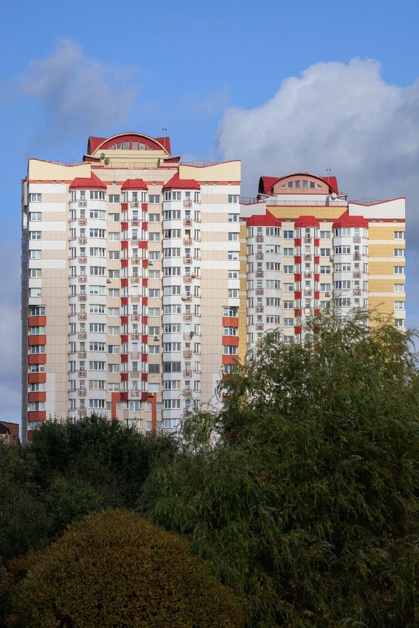 Cityscape, Modern Buildings on a Summer Day Editorial Stock Image ...