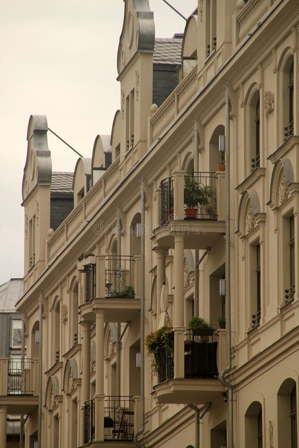 With Multiple Buildings Featuring Numerous Windows and Balconies in ...