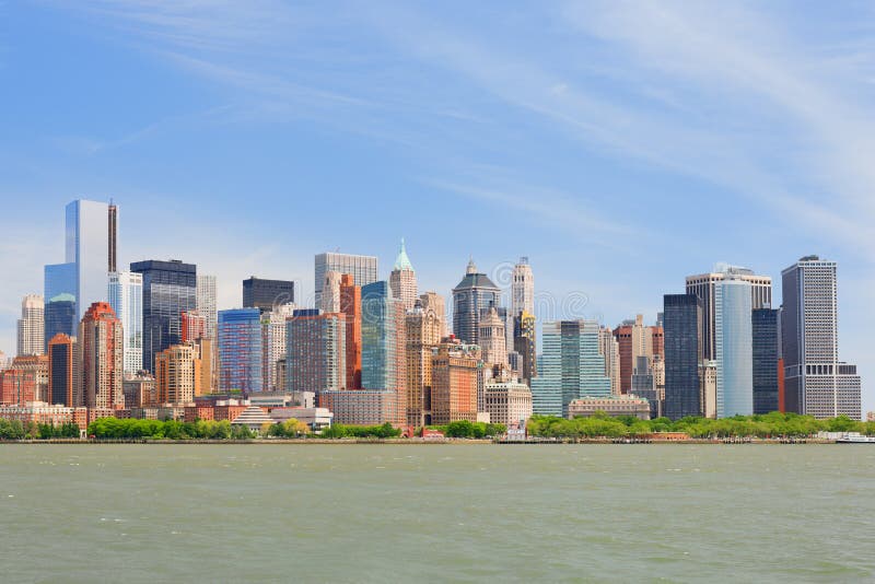 Cityscape of New York stock photo. Image of skyline, view - 33357540