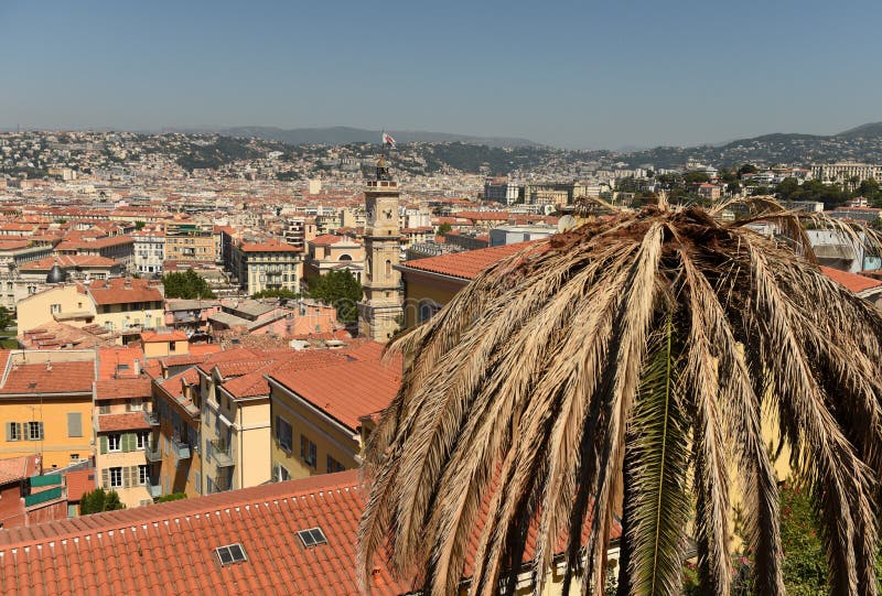 Cityscape of Nice, France. Panorama of the Nice Stock Image - Image of ...