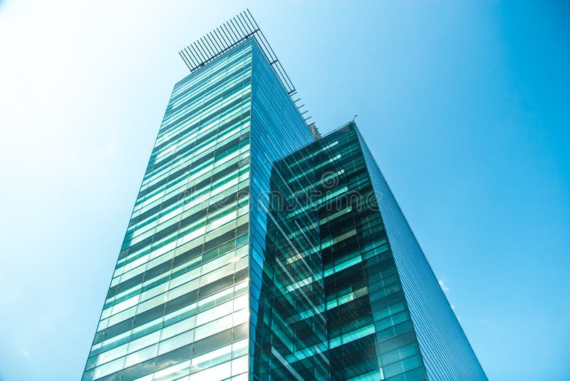 Cityscape office buildings stock image. Image of cityscape - 27281267