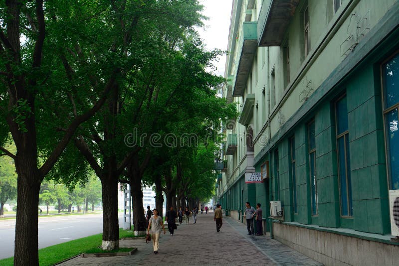 Cityscape, Pyongyang, North-Korea Editorial Stock Photo - Image of ...