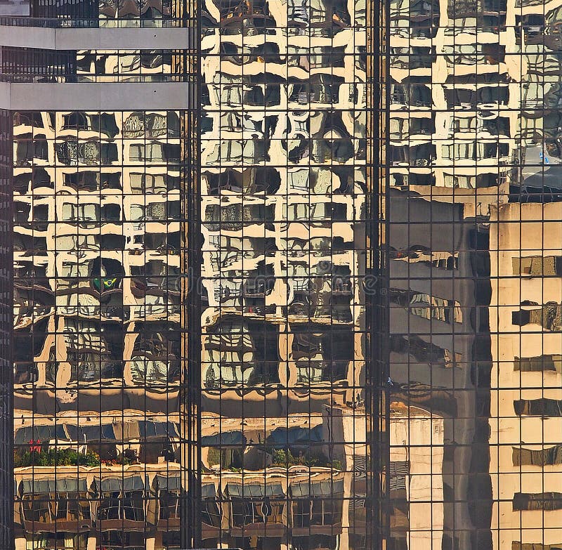 Cityscape reflection stock photo. Image of reflections - 53551062