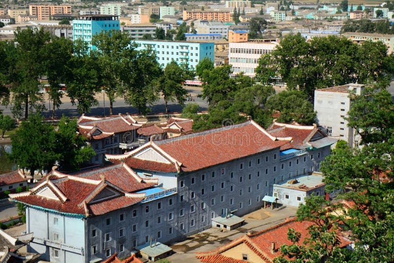 Cityscape, Sariwon, North-Korea Editorial Photo - Image of culture ...