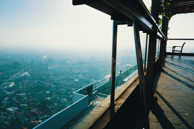 Cityscape and Skyline View from the Rooftop Stock Photo - Image of ...