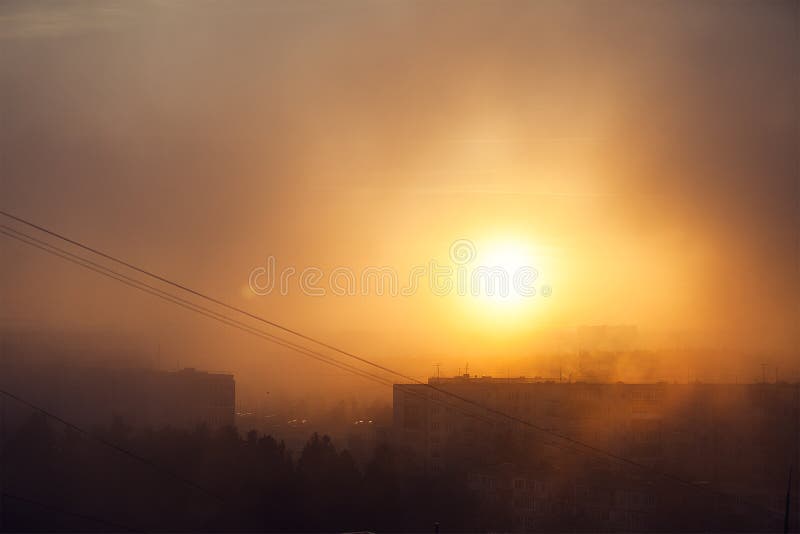 Sunset mist stock image. Image of tropical, hermosa, jutting - 84091103