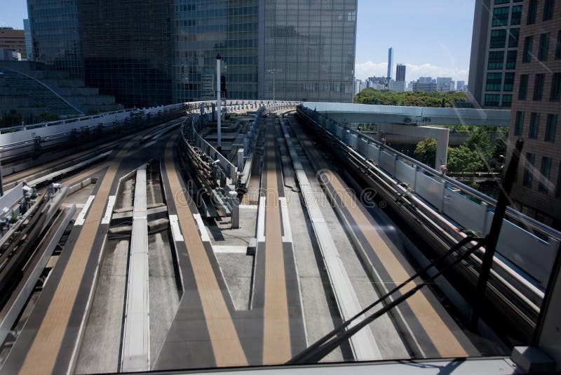 Cityscape Tokyo Subway Transport Editorial Photo - Image of artificial ...