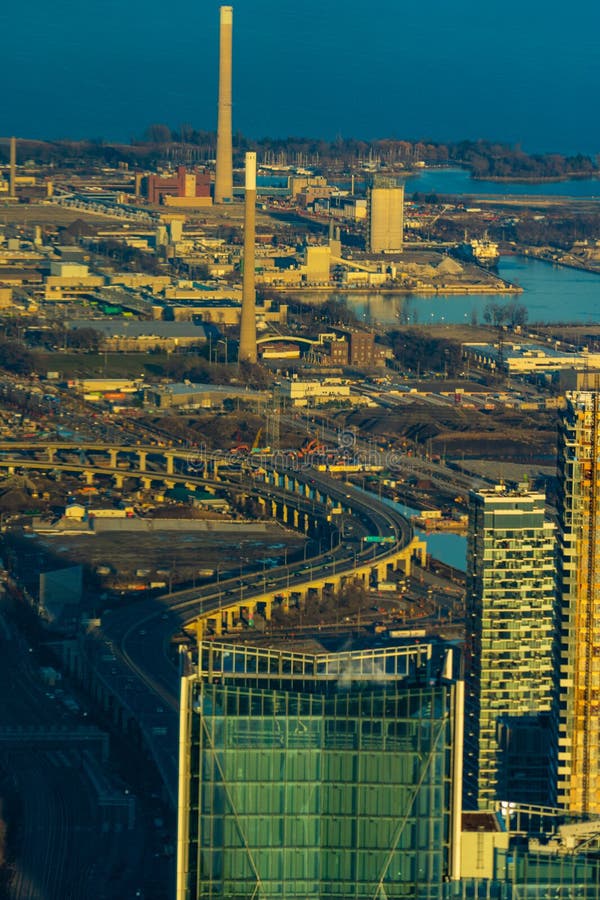 Cityscape of Toronto, Canada Editorial Stock Photo - Image of road ...