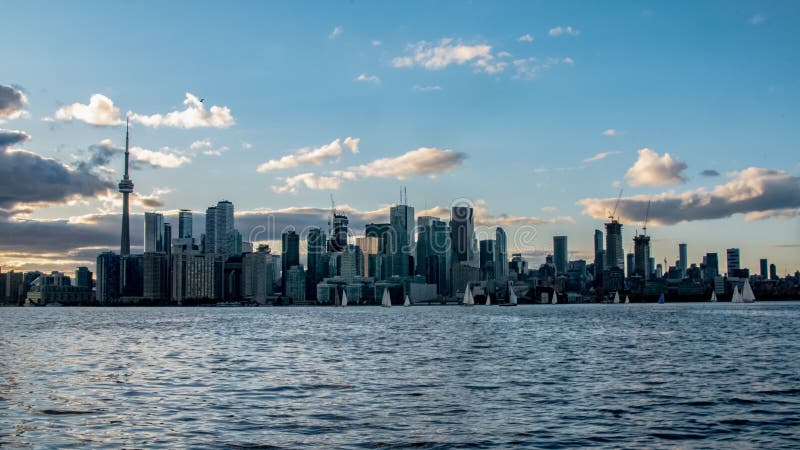 Cityscape of Toronto in Canada Editorial Image - Image of landmark ...