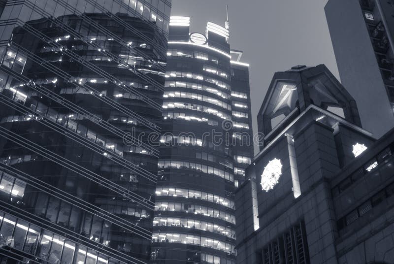 Cityscape of tower stock photo. Image of apartment, building - 15985384