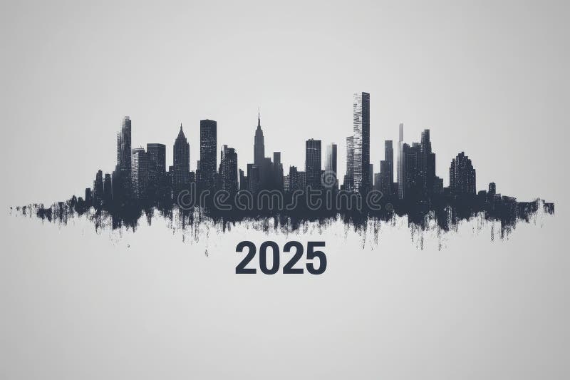Cityscape 2025 Urban Skyline Future City Progress Development Ambition ...