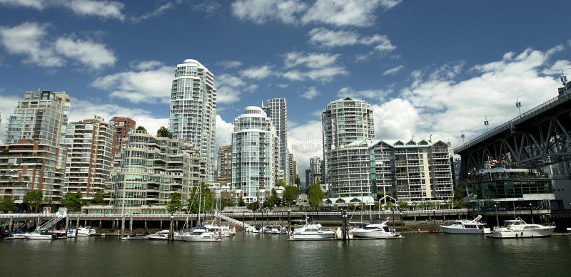 Cityscape - Vancouver, BC stock photo. Image of coast - 2713826