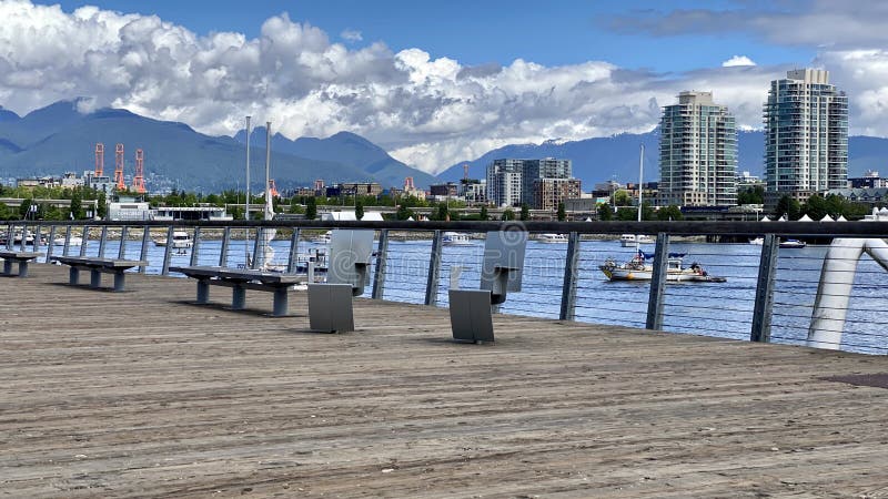 Cityscape Vancouver British Columbia Canada Stock Image - Image of ...