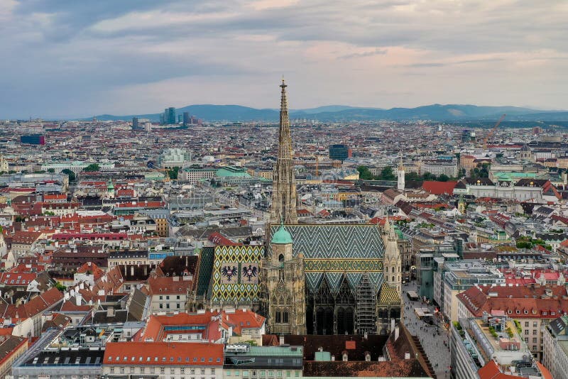 Cityscape - Vienna, Austria Stock Photo - Image of skyline, historic ...