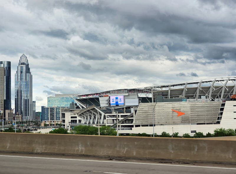 Paycor Stadium in Cincinnati Editorial Stock Image - Image of ...