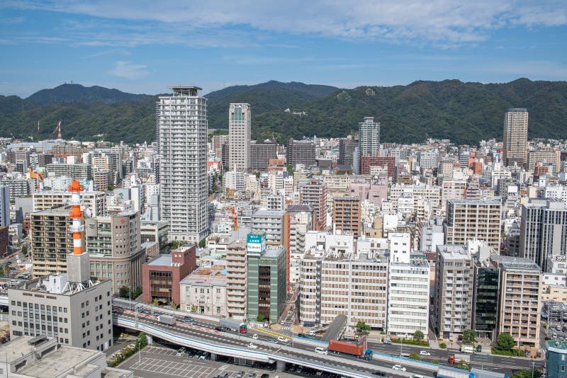 Cityscape View of Kobe, Japan Editorial Photo - Image of japan, famous ...