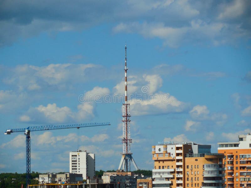 Cityscape View from the Window. Editorial Photography - Image of home ...