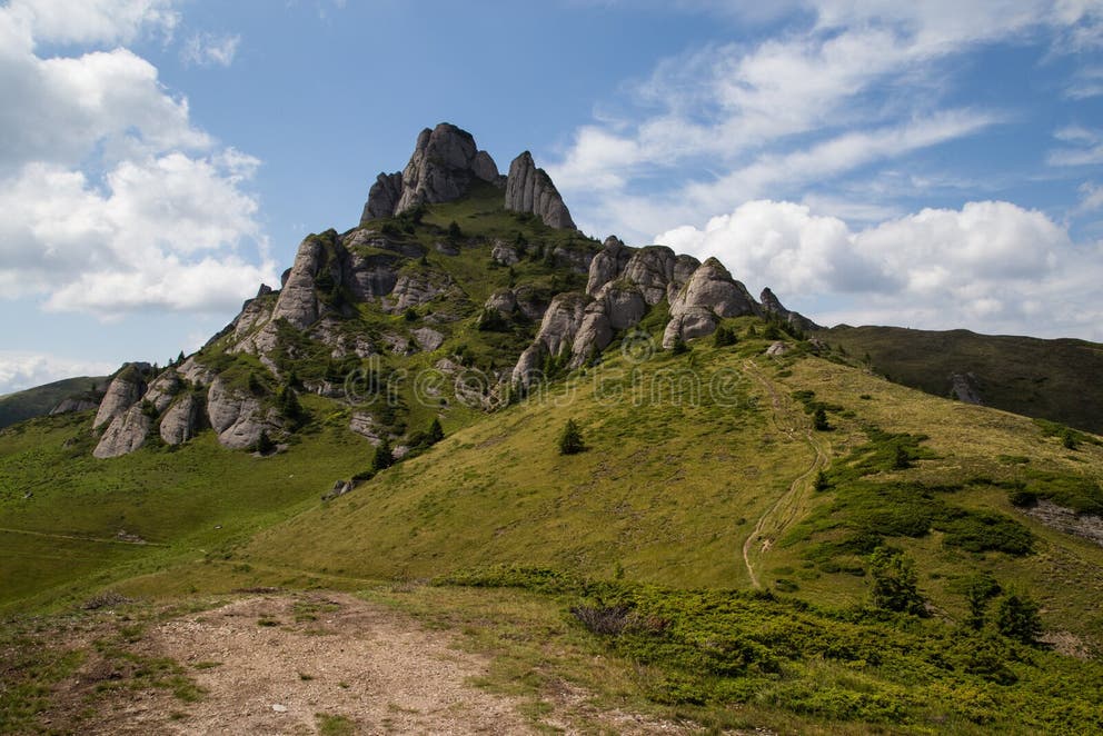 Ciucas Mount stock photo. Image of cheia, prahova, mountain - 44321702