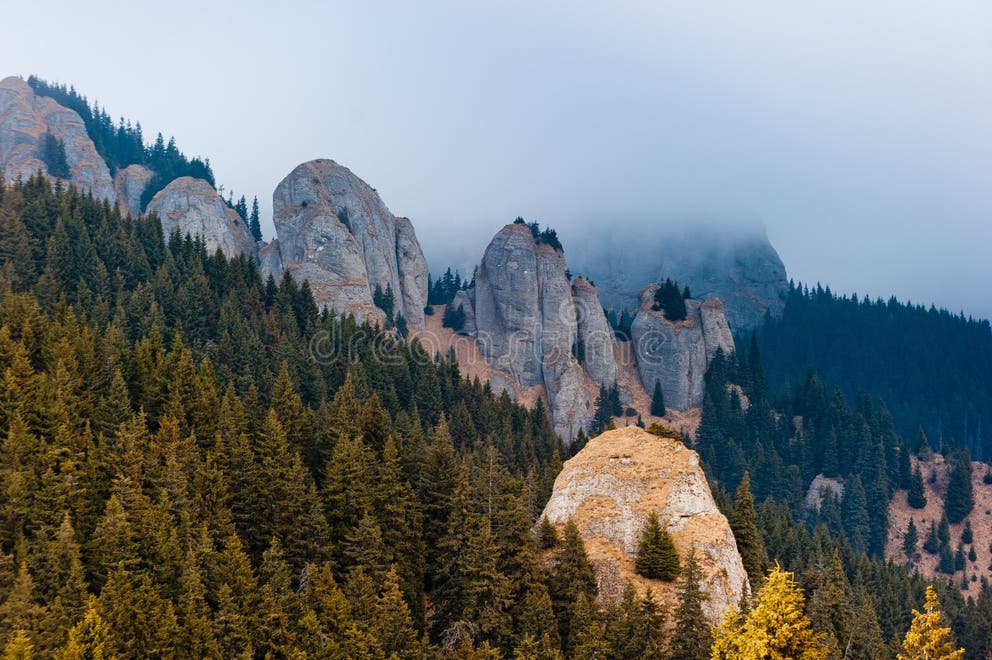 Ciucas mountain stock image. Image of dark, mountain - 22482543