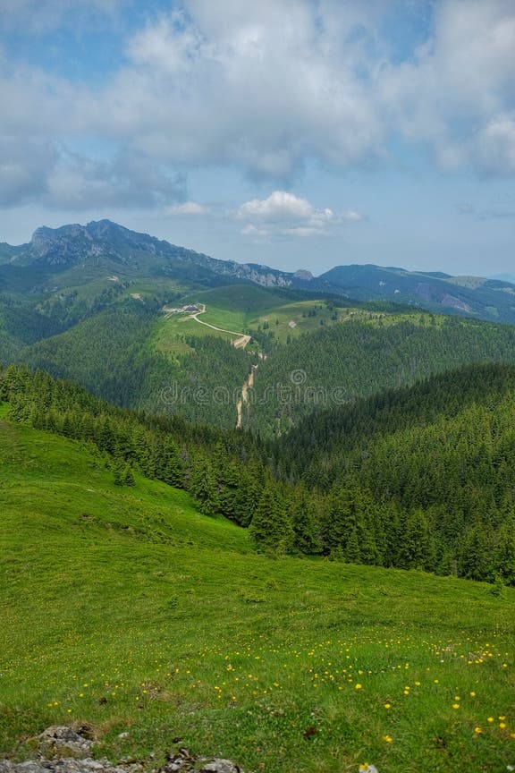 Ciucas Mountains in Romania. Stock Image - Image of relaxation ...