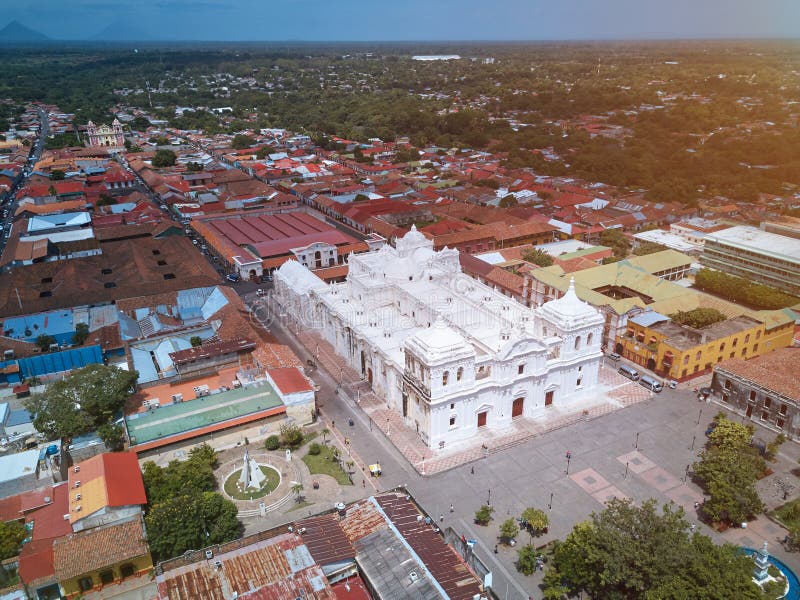 Símbolo De Nicaragua De La Ciudad De León Foto de archivo - Imagen de exterior, monumento: 83729162