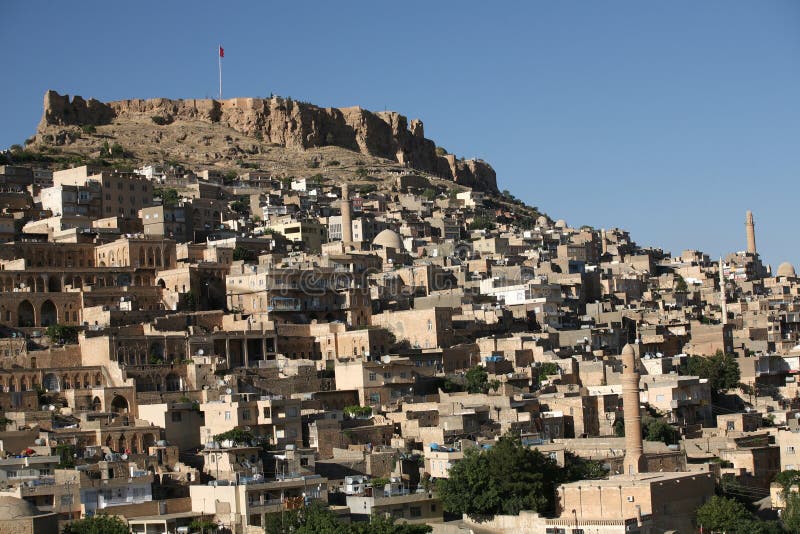 Ciudad de Mardin imagen de archivo. Imagen de famoso - 19859719
