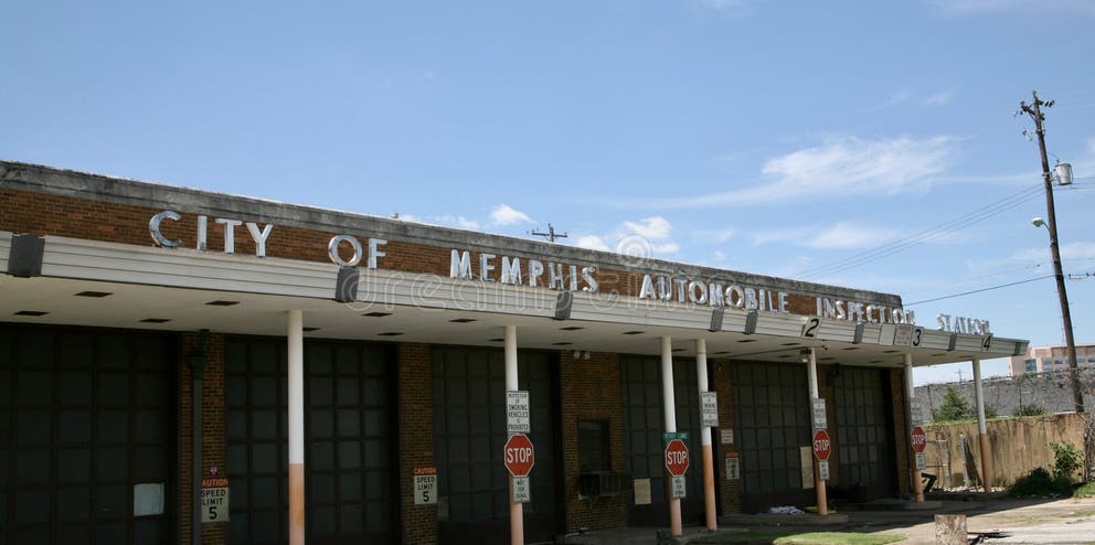 Ciudad De Memphis Inspection Station Imagen editorial - Imagen de ...