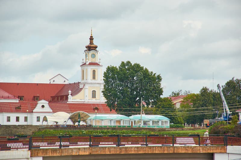 Ciudad De Orsha, Iglesia De La Natividad De La Virgen Imagen de archivo ...