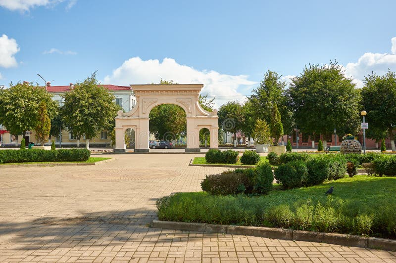 Ciudad de Orsha foto de archivo. Imagen de bielorrusia - 159684784