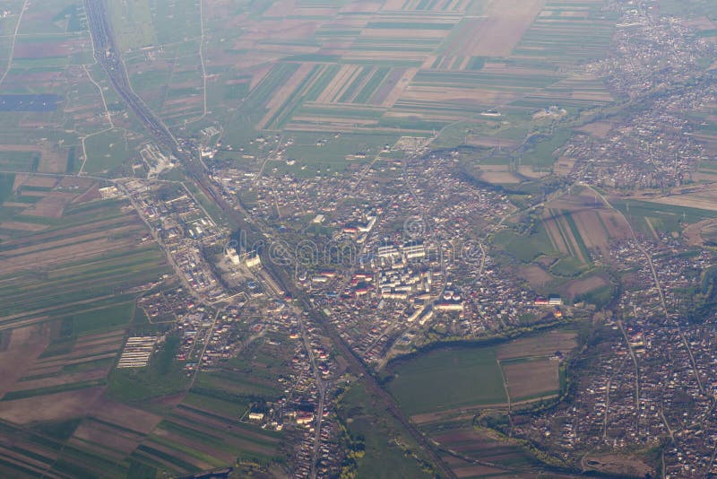 Ciudad de Videle imagen de archivo. Imagen de edificio - 84956413