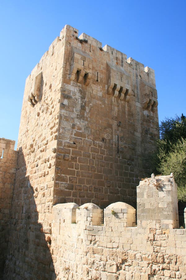 Ciudad Del Rey David, Jerusalén, Israel Imagen de archivo - Imagen de ...