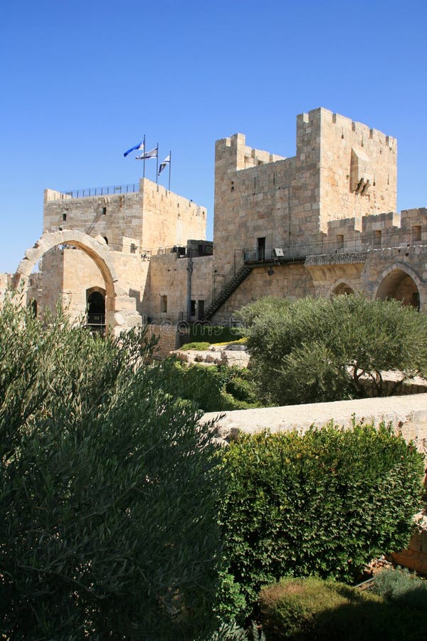 Ciudad Del Rey David, Jerusalén, Israel Imagen de archivo - Imagen de ...