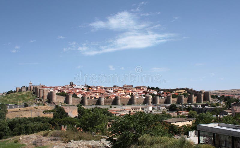 Ciudad fortificada antigua foto de archivo. Imagen de antiguo - 14502822