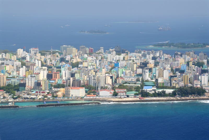 Foto Masculina De La Antena Del Puente Del Mar De La Isla Del Capital ...