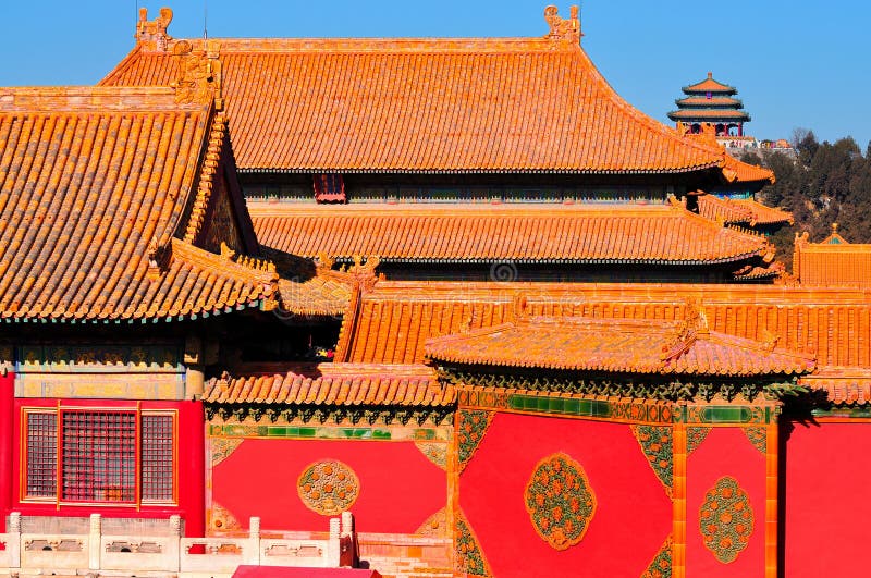 Ciudad prohibida foto de archivo. Imagen de prohibido - 12707914