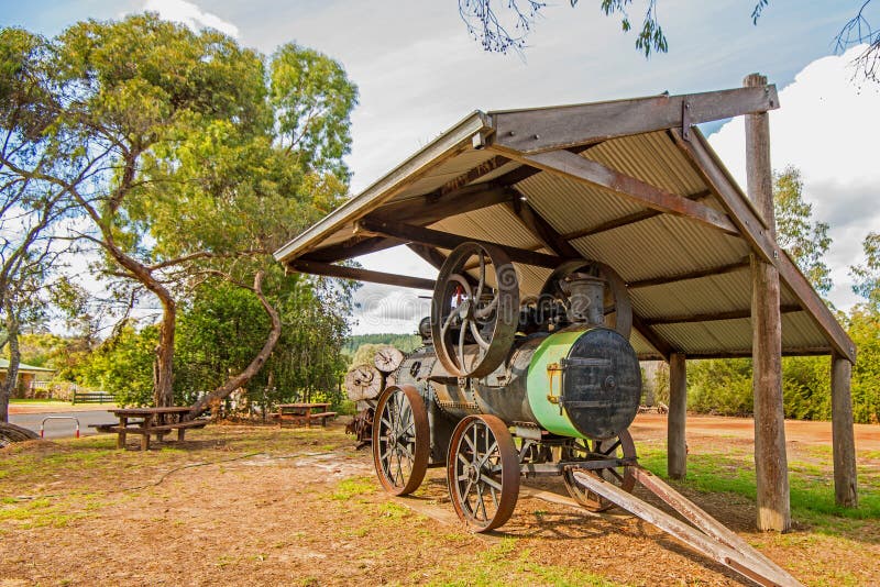 Ciudad Rural De Nannup En Australia Occidental Foto de archivo ...