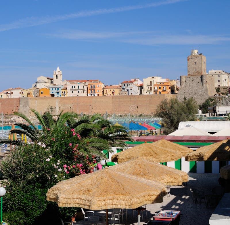 El Centro Histórico De Termoli Imagen de archivo - Imagen de coste ...