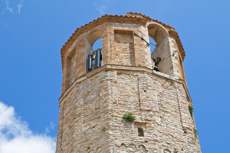 Civic Tower. Amelia. Umbria. Italy. Stock Photo - Image of belfry ...
