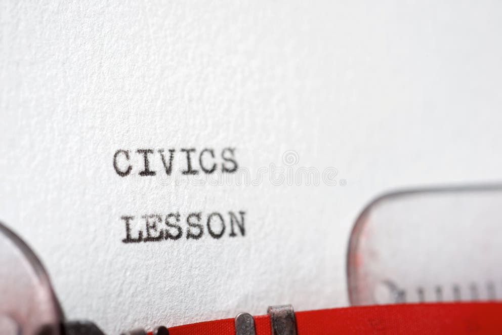 Civics lesson text stock image. Image of election, vintage - 269203161